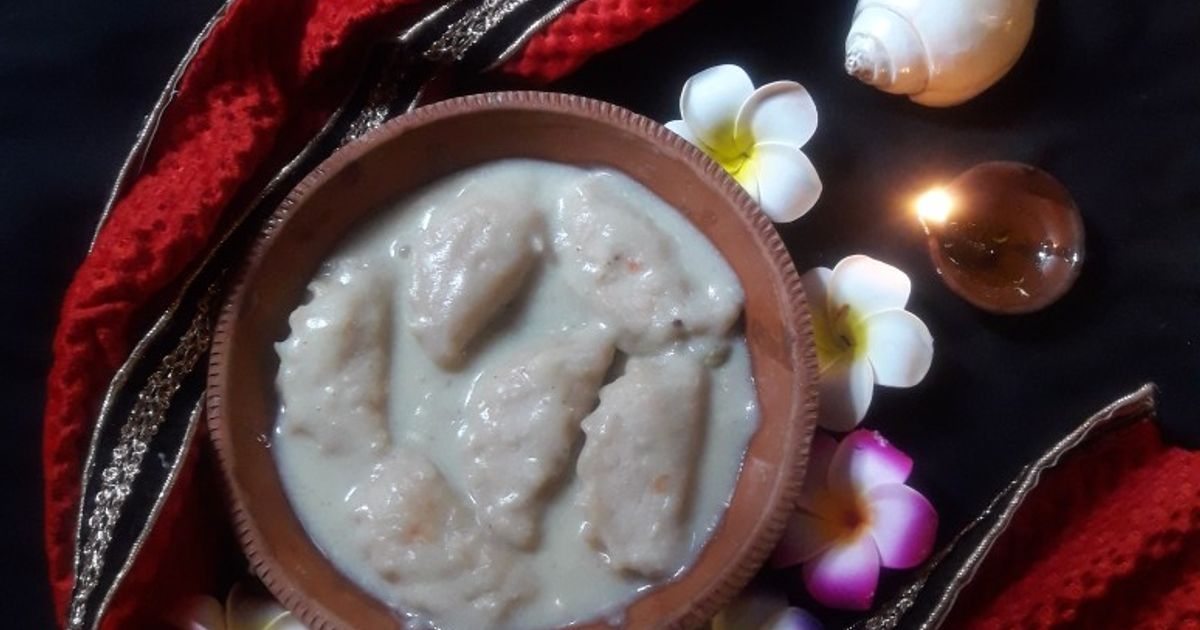 Rice Flour Dudh Puli Pitha Recipe by Barnali Debdas - Cookpad