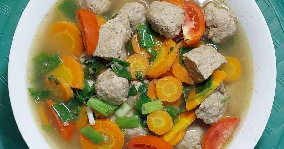 Resep Sop Baso Sapi oleh Dapur Siswi - Cookpad