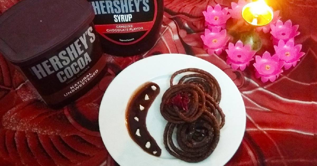 Chocolate Jalebi Recipe by Rekha Unni - Cookpad