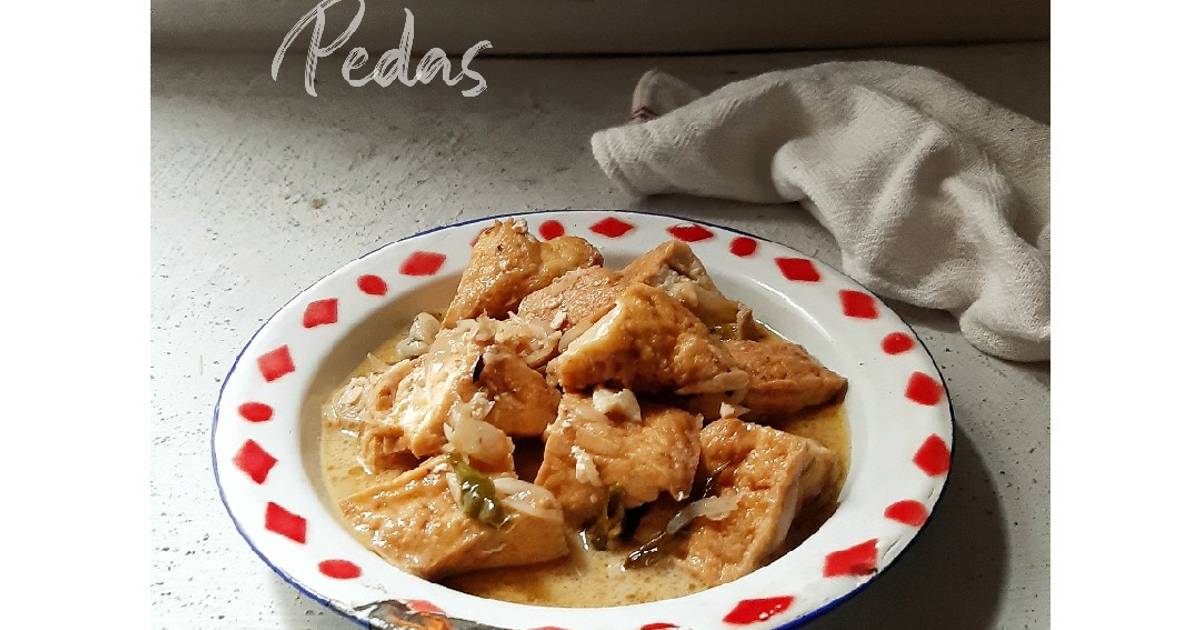 Resep Tahu Santan Pedas oleh Lila Lestari - Cookpad