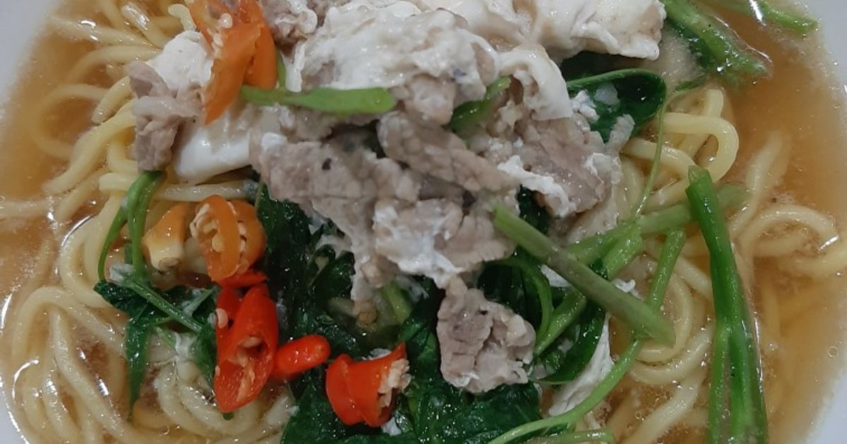 Resipi Mee Kuah Daging oleh Liana Juharie - Cookpad