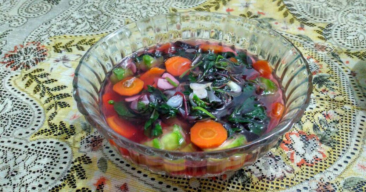 Resep Sayur Bayam Merah oleh Mela Rahma Nindita - Cookpad