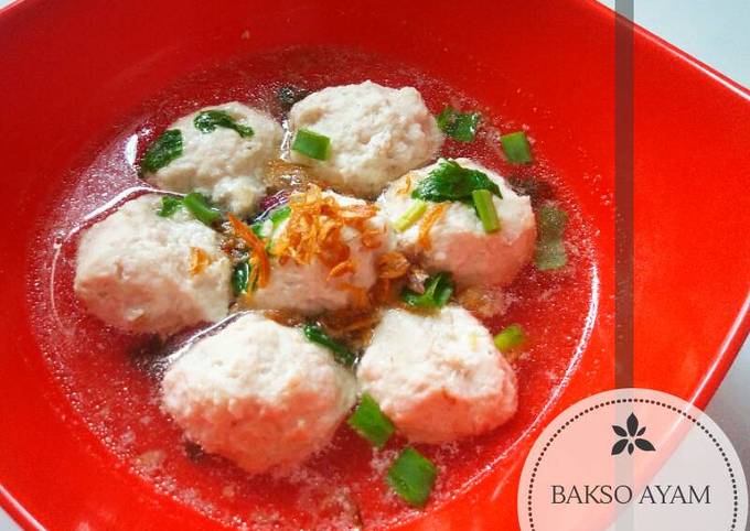 Resep Resep Bakso Daging Ayam oleh Rhyn's Kitchen - Cookpad