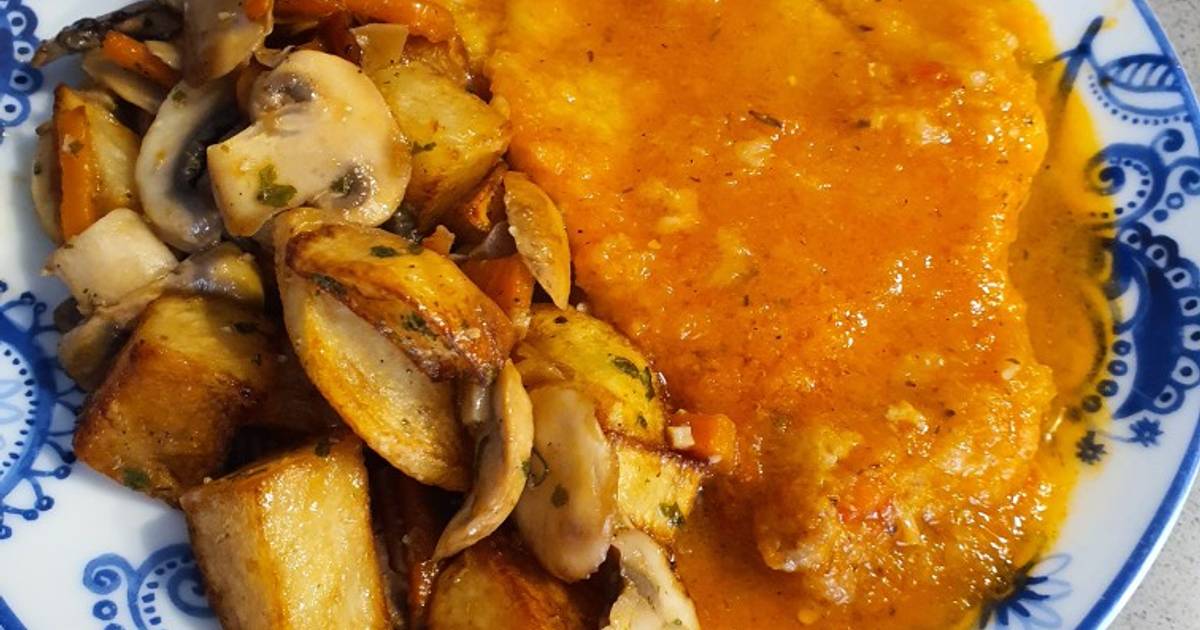 Filete de cerdo al ajillo - 7 recetas caseras- Cookpad