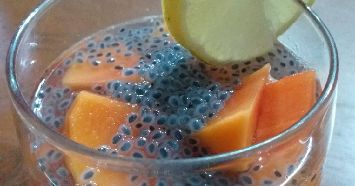 112 resep es pepaya lemon enak dan mudah - Cookpad