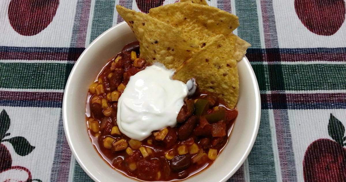 18 easy and tasty meatless chili recipes by home cooks - Cookpad