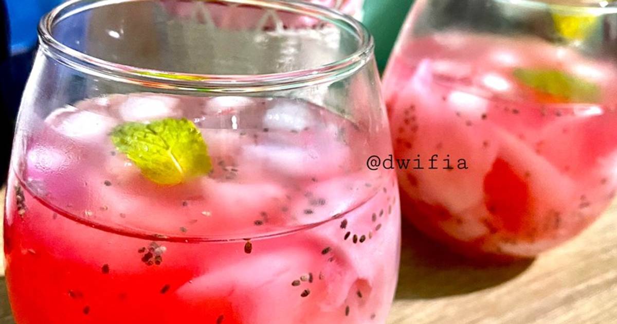 Resep Es Sirup Kelapa Muda 🍹🇮🇩 oleh Dwifia - Cookpad