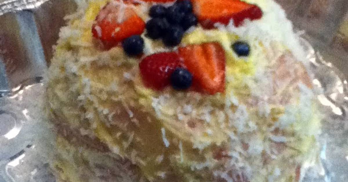 Real Watermelon Cake Recipe by Ray Bug - Cookpad