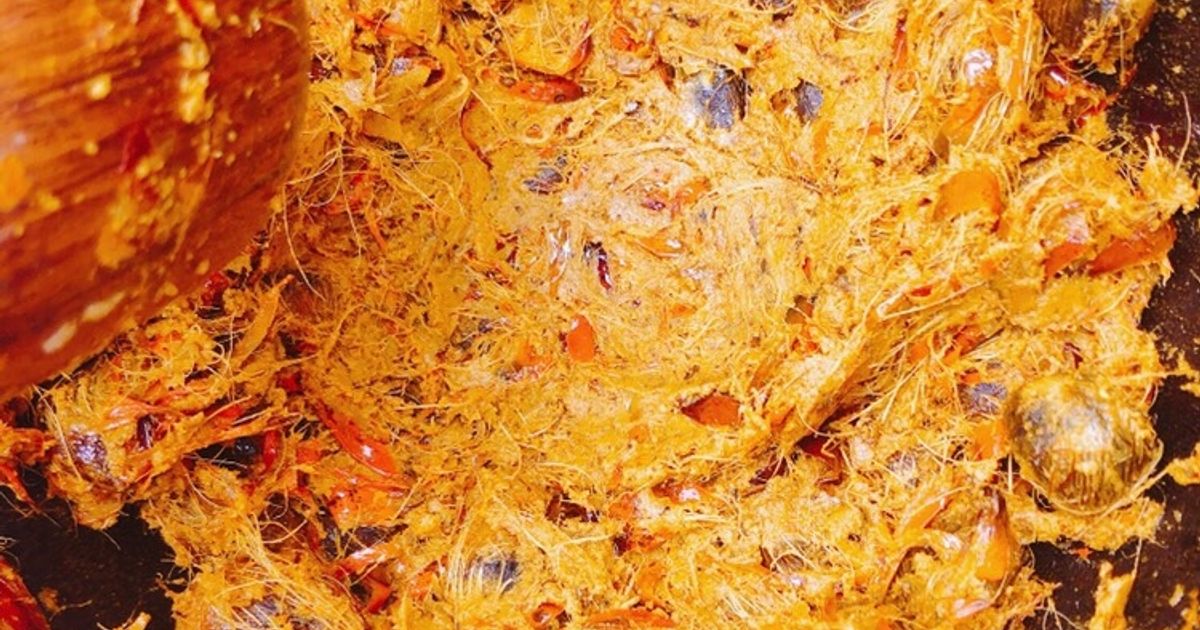 How To Extract Palm Oil Recipe By B&U Food(basheria Bashir)
