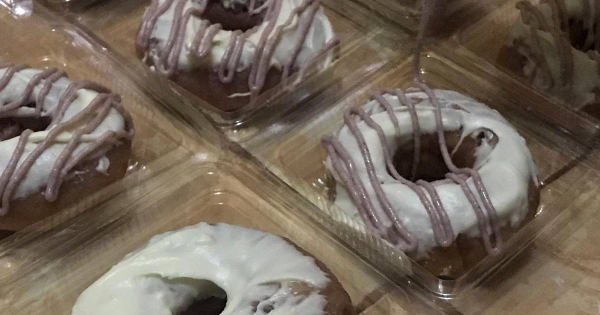 Resep Donat Taro oleh Hera UmMuhFaa - Cookpad