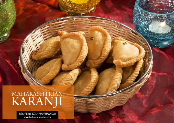 Karanji Recipe Recipe by Original Kolhapuri Chef - Cookpad