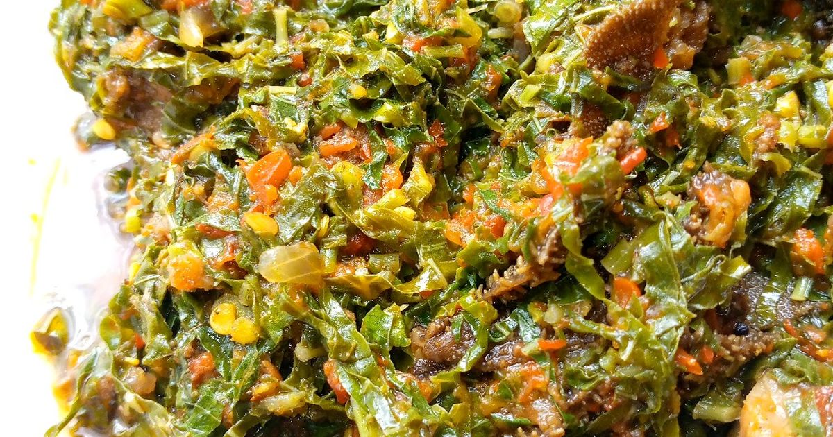 Miyar Alayho (Spinach Soup) Recipe by Mariya Balarabe Gambo - Cookpad