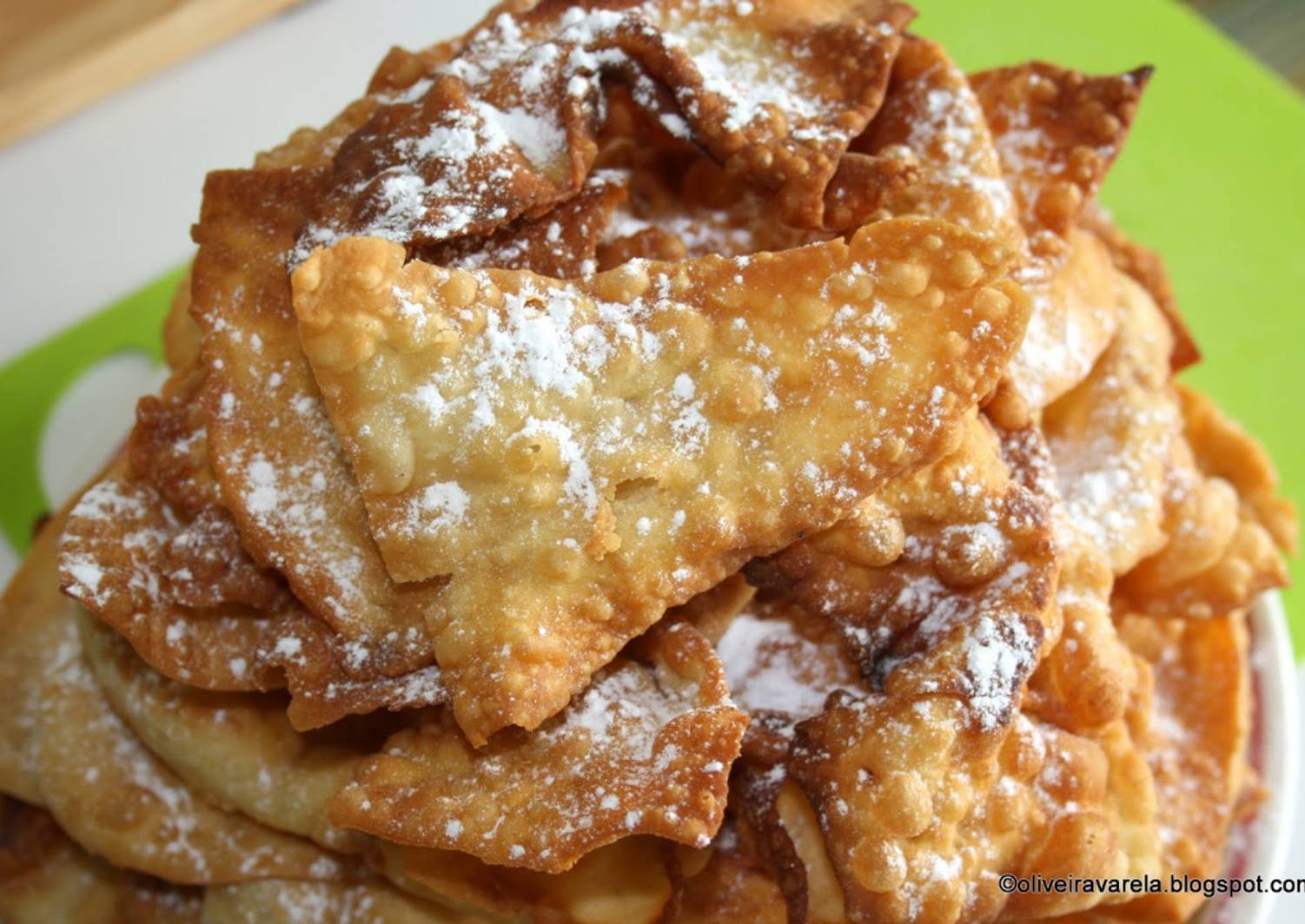 Orellas de Entroido - Orejas de Carnaval Receta de José Luis Oliveira ...