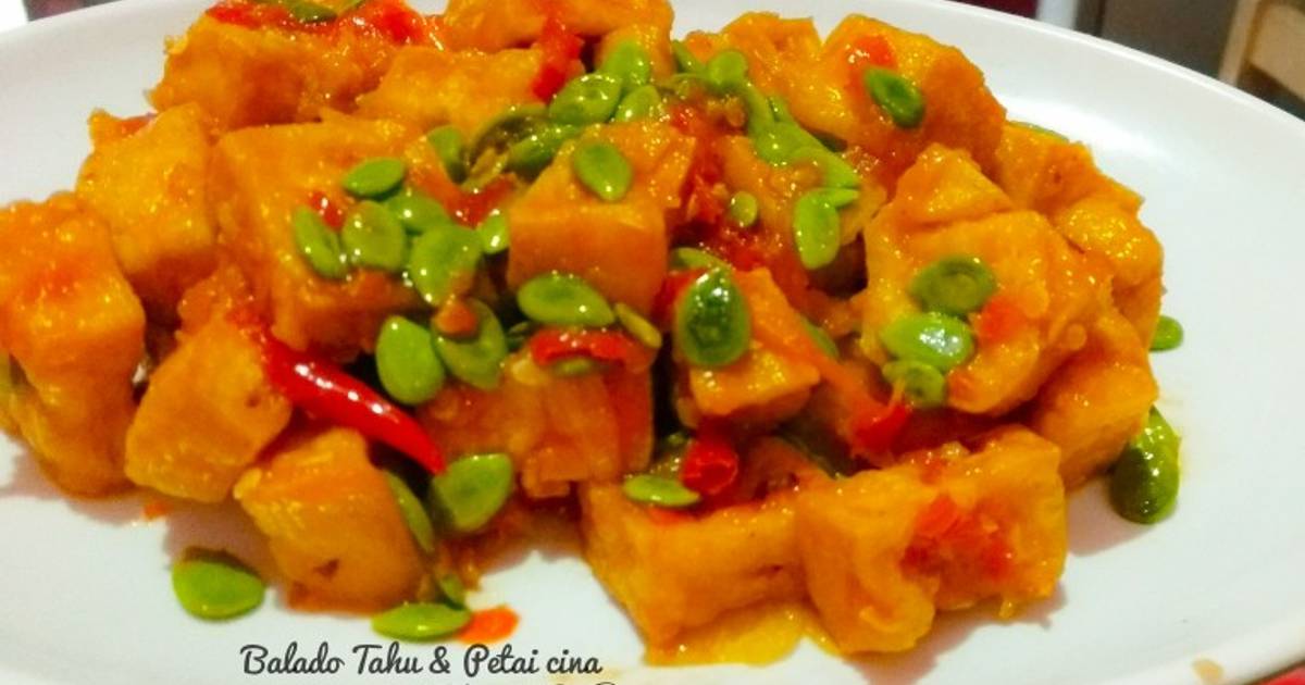 Resep Balado Tahu & Petai cina oleh Dian A.Sari - Cookpad