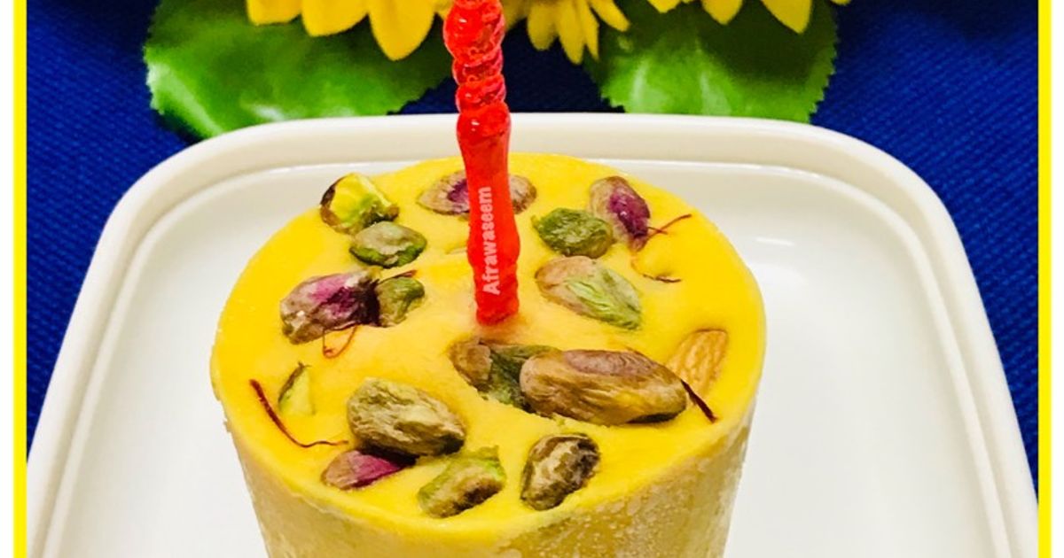 Kulfilicious Mango Pista Kesari Recipe by DROOLSOME MORSEL BY AFREEN ...
