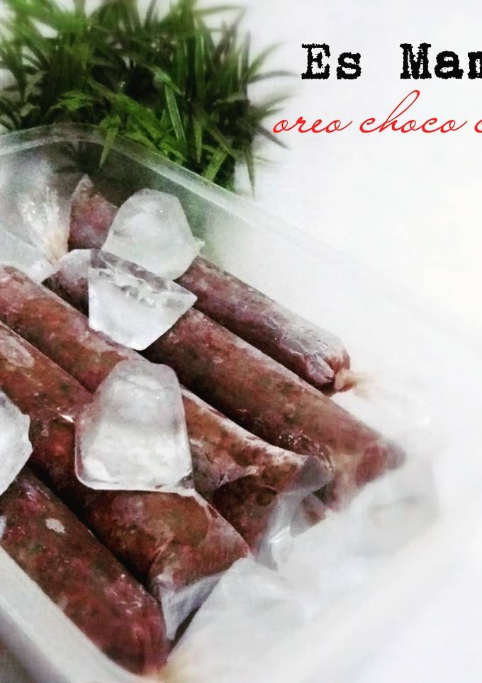 Resep Es mambo oreo coklat keju oleh ummu fatih - Cookpad