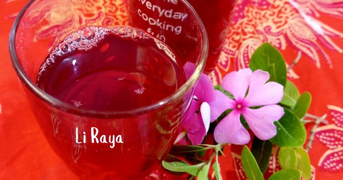 Resep Teh Rosella oleh Li Raya ( Elli Rayati) - Cookpad