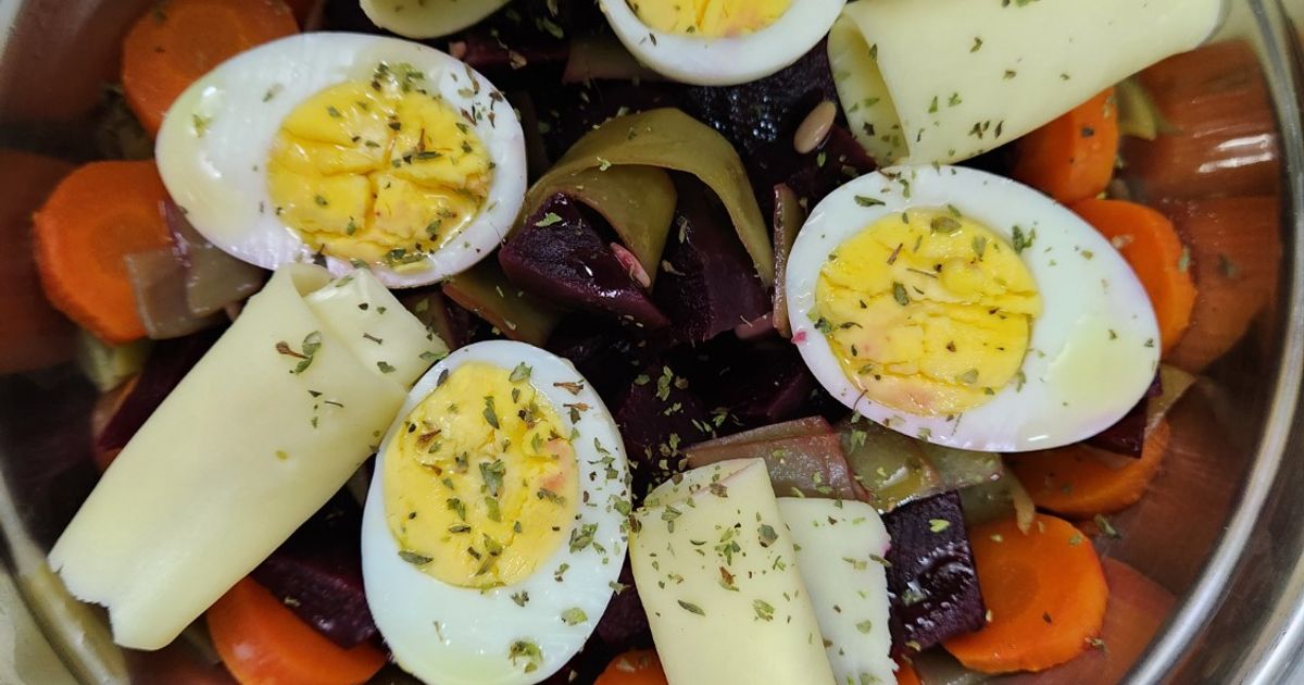 La Ensalada Tibia De Mamá Receta de Ana Maria Peronja Ocampo- Cookpad