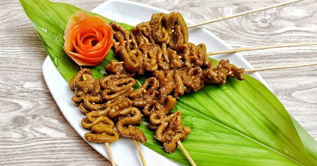 536 resep sate usus ayam enak dan mudah - Cookpad