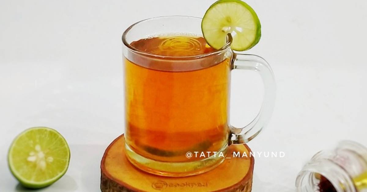 Resep Teh Kampul Panas Plus Saffron oleh Tatta Manyund - Cookpad