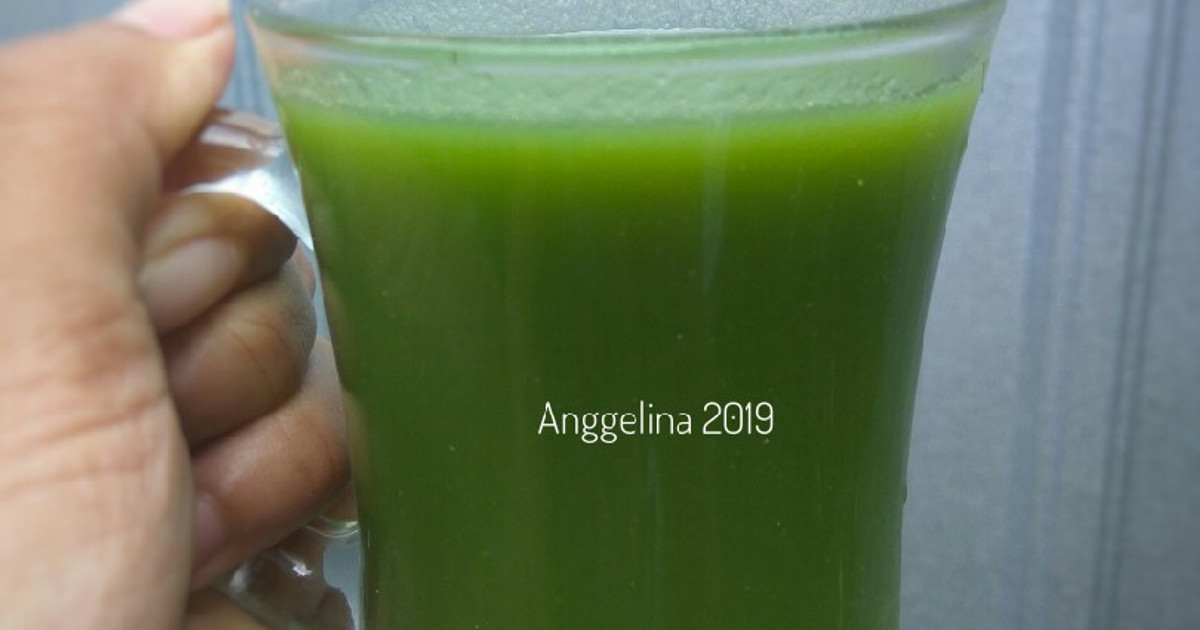 Resep #5 Jus Diet Sehat ( Sawi ) oleh Anggelina Ester Jesica - Cookpad