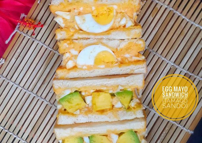 Resep Egg Mayo Sandwich (Tamago Sando) 🥪 oleh Yerda Fahrana 예르다 파흐라나 - Cookpad