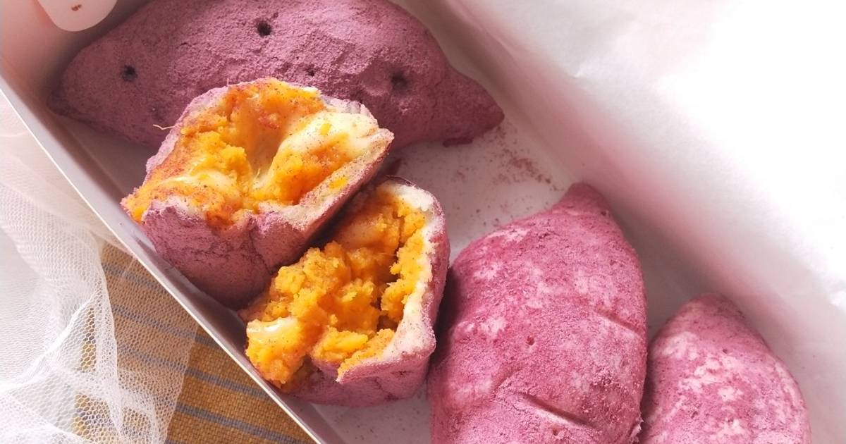Resep Goguma Ppang (Korean Sweet Potato Bread) oleh Augie Felicia - Cookpad