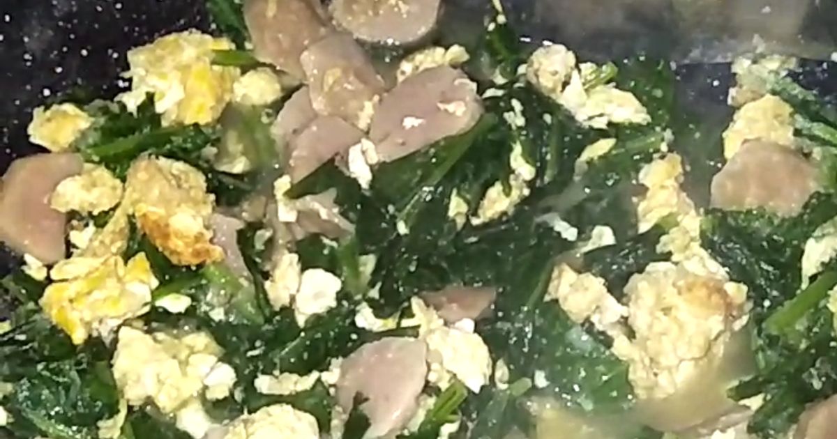 Resep Sawi/Caisim, Bakso, Telur Bumbu Seblak (Tanpa Cabe) Mpasi oleh ...