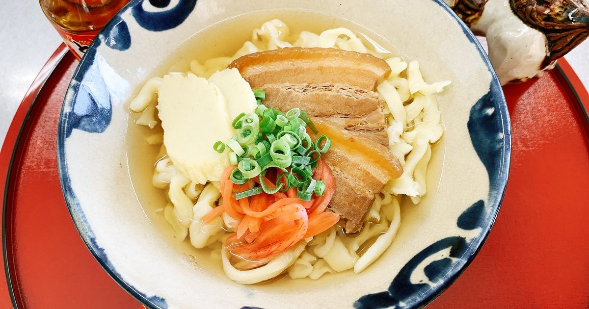 Okinawa Soba (Okinawa’s Soul Food) Recipe By 沖縄市役所市民健康課