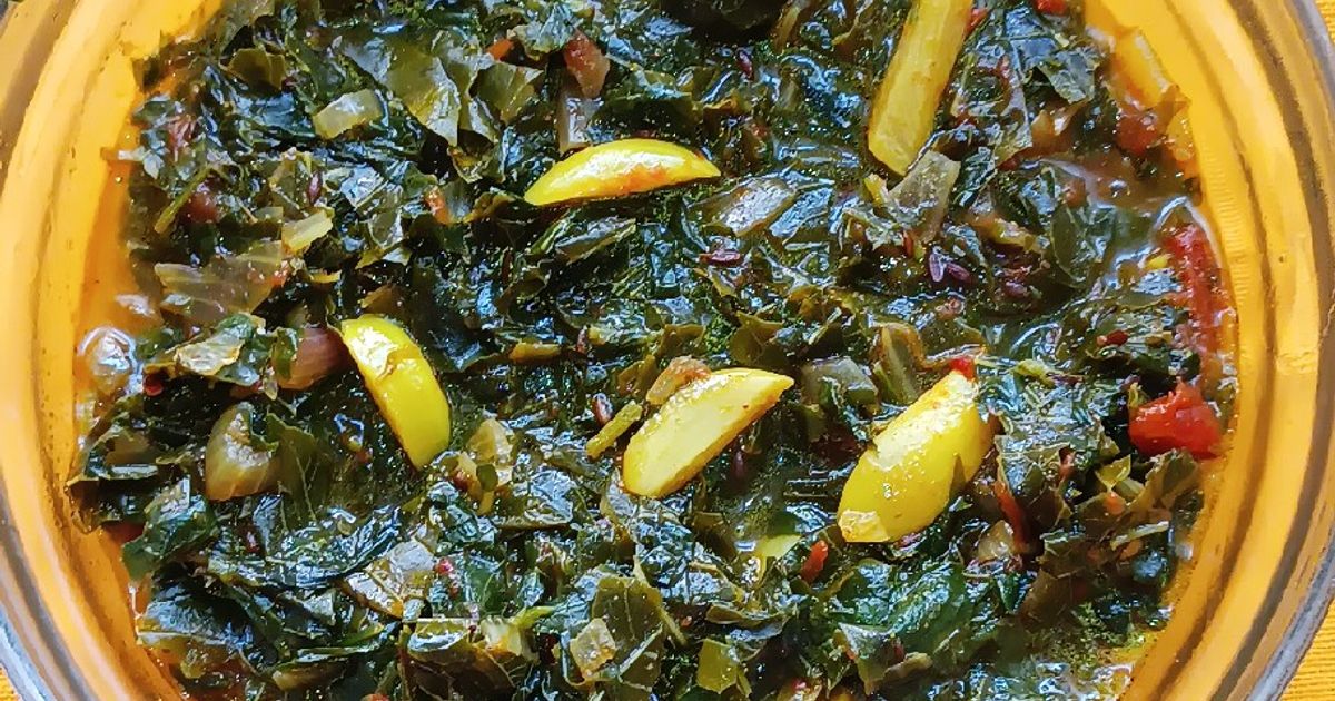 Mchicha Subji (A Leafy Vegetable) Recipe by Sangita Vyas - Cookpad