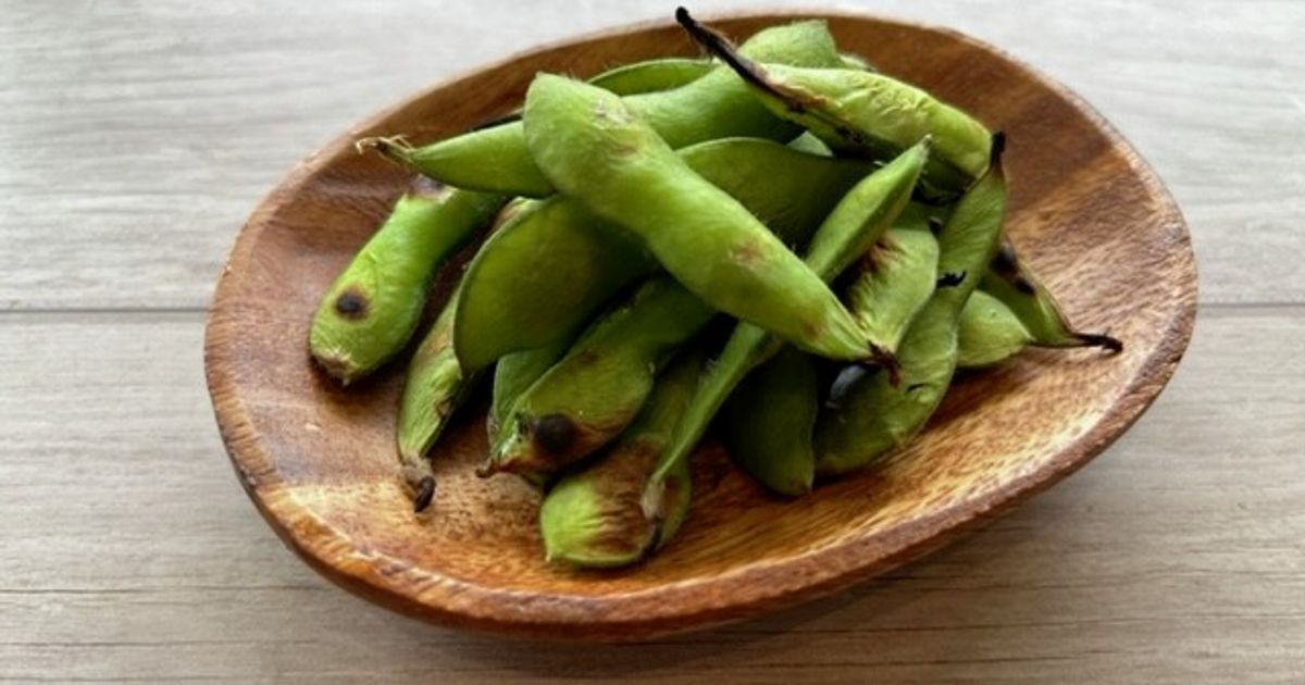 Grilled Edamame Recipe By つくばみらい市