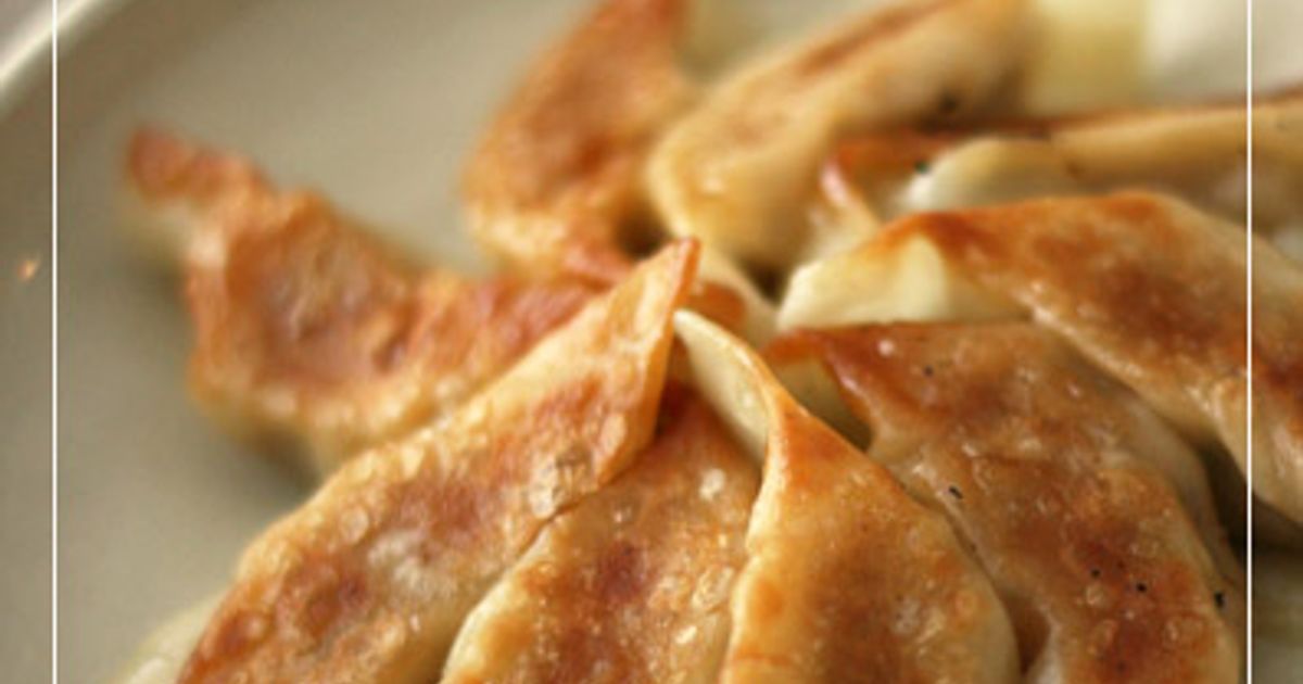 Juicy Napa Cabbage Gyoza From The Toiro Family Recipe By トイロ＊
