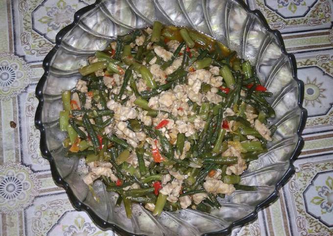 Resep Oseng kacang panjang tempe oleh Anna Kireina - Cookpad