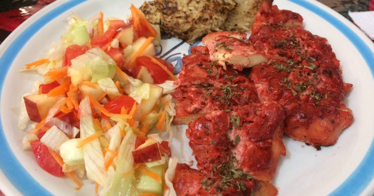 Pollo al estilo arabe - 160 recetas caseras- Cookpad