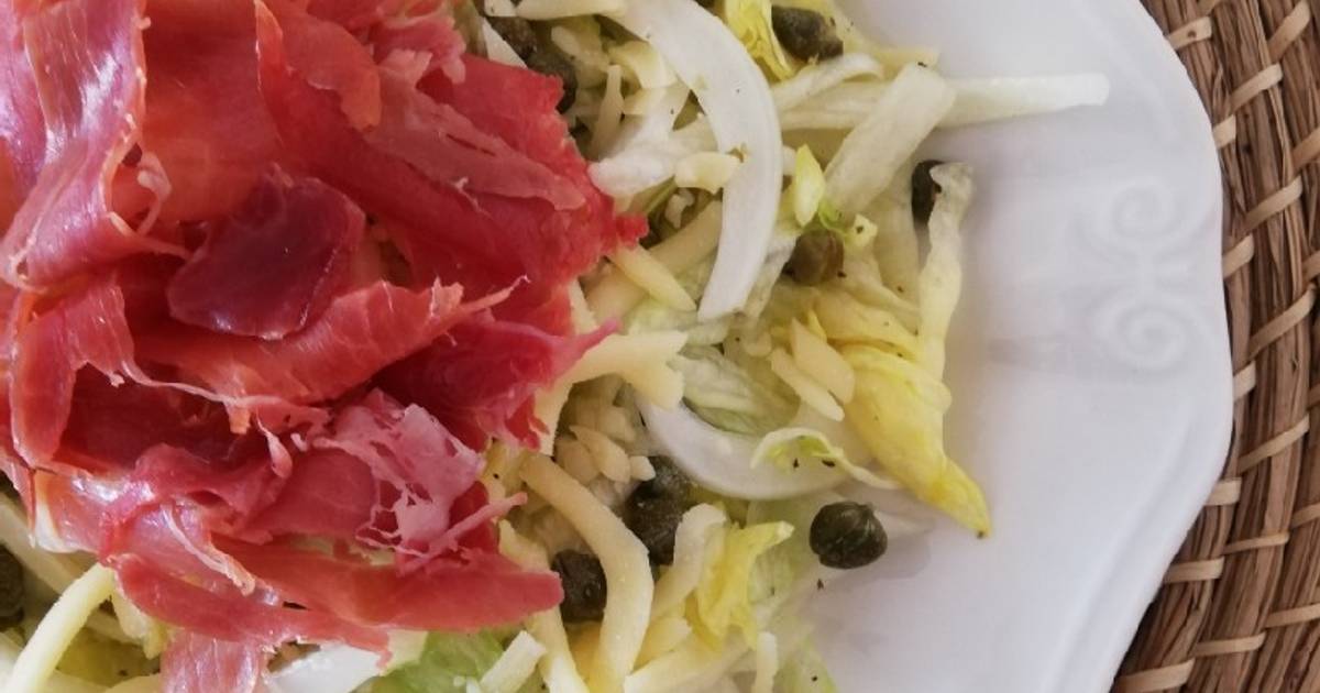 Ensaladas de lechuga con jamon serrano - 86 recetas caseras- Cookpad