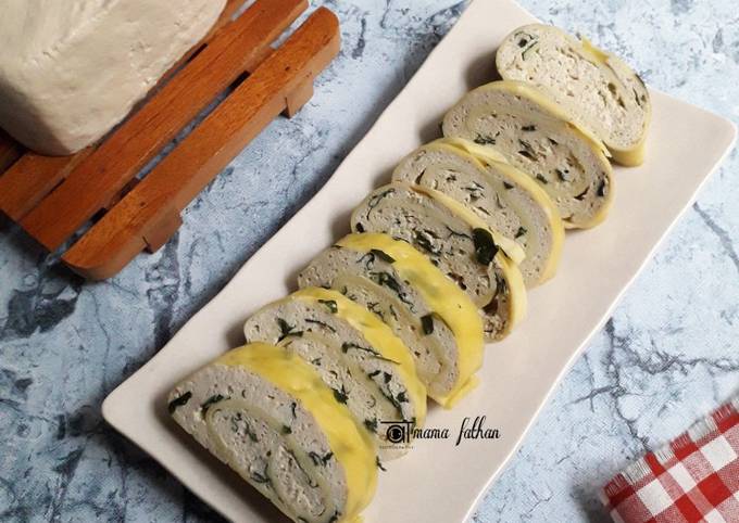 Resep Rolade tahu daun kelor sehat no minyak oleh Mama fathan - Cookpad Resep Rolade tahu daun kelor sehat no minyak oleh Mama fathan - Cookpad