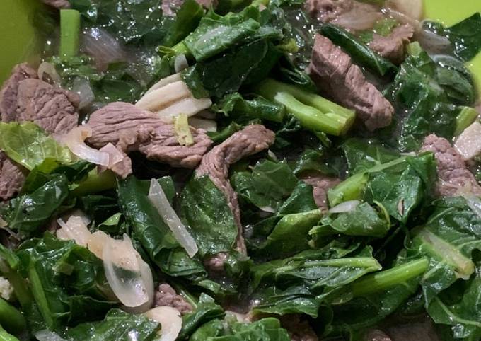 Resep Cah kailan daging sapi oleh Meilani Mey - Cookpad