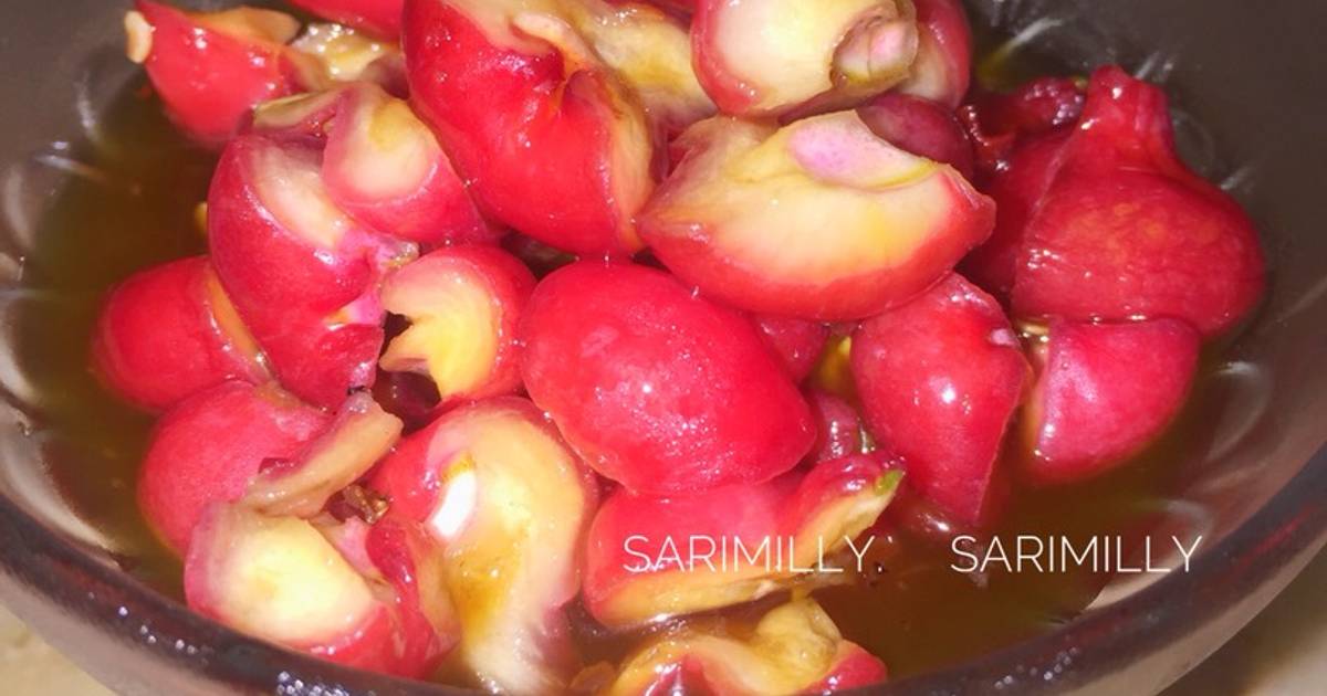 Resep Rujak Jambu Kancing oleh Sari Milly - Cookpad