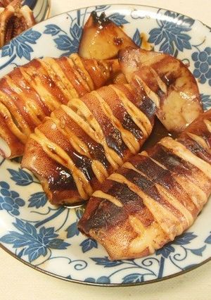 Grilled Squid – Japanese Festival Style Recipe By Masayukiz