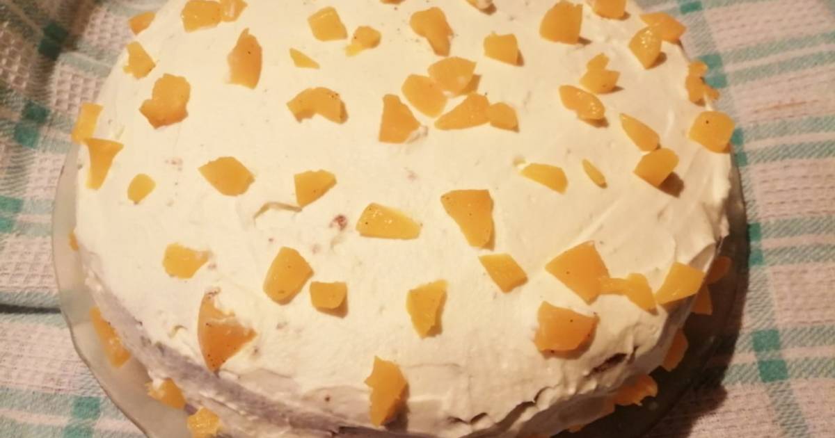 Duraznos con crema de leche - 594 recetas caseras- Cookpad