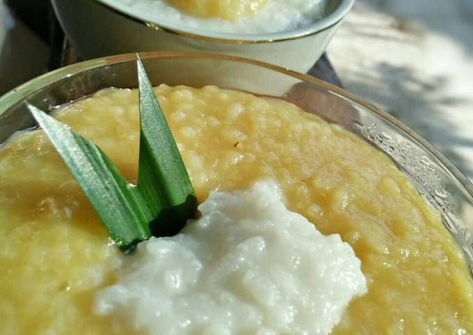 Resep Bubur merah putih / jenang abang oleh dwi murti kurniawan - Cookpad