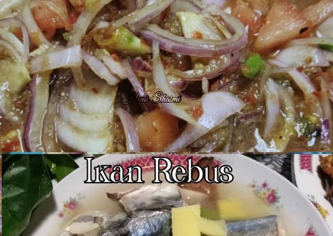 Resipi (14/8) Ikan Rebus + Air asam kerisik oleh Hani Shaimi - Cookpad
