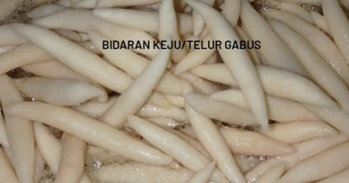 Resep Kue Bidaran Keju Atau Telur Gabus oleh Febrianti laili - Cookpad