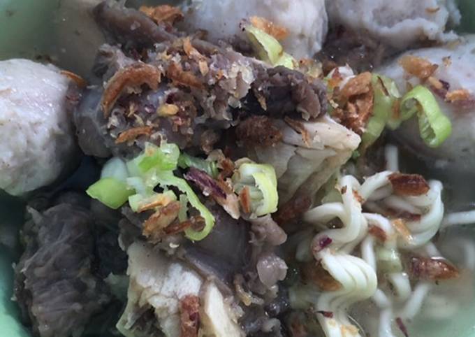 Resep Bakso Rusuk (iga sapi) oleh Mona Tiara - Cookpad
