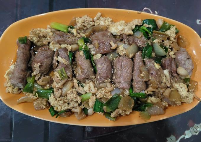Resep Beef Enoki Roll oleh lisa mihardja - Cookpad
