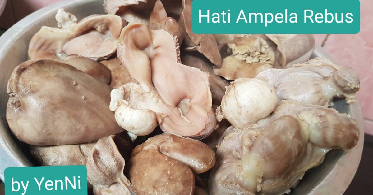 11.107 resep hati ampela rebus enak dan mudah - Cookpad
