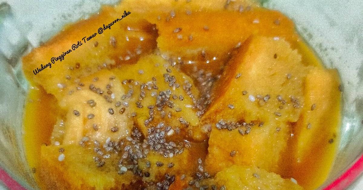Resep Wedang Pinggiran Roti Tawar oleh nika zulianingsih - Cookpad