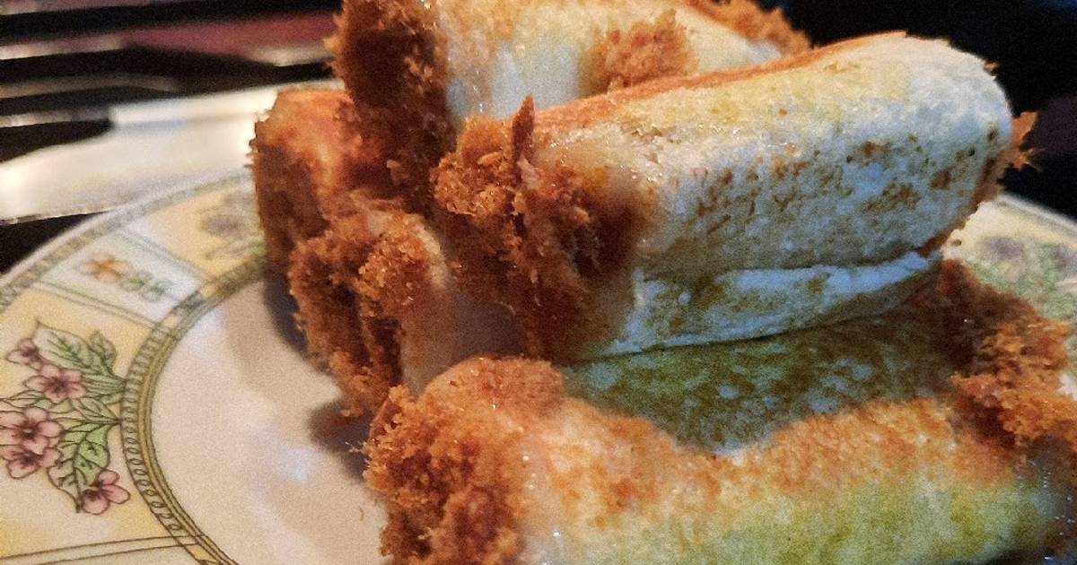 Resep Roti Tawar Abon (Floss Roll Mini) oleh Vega Putri's Kitchen - Cookpad