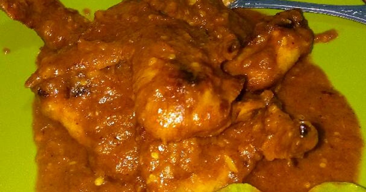 Resep Rendang Chicken Wing Saos Balado oleh ShuJun Liu - Cookpad