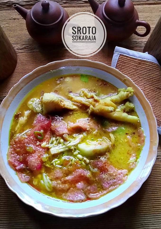 Resep Sroto Ayam Sokaraja Khas Banyumas oleh Ninik Kitchen - Cookpad